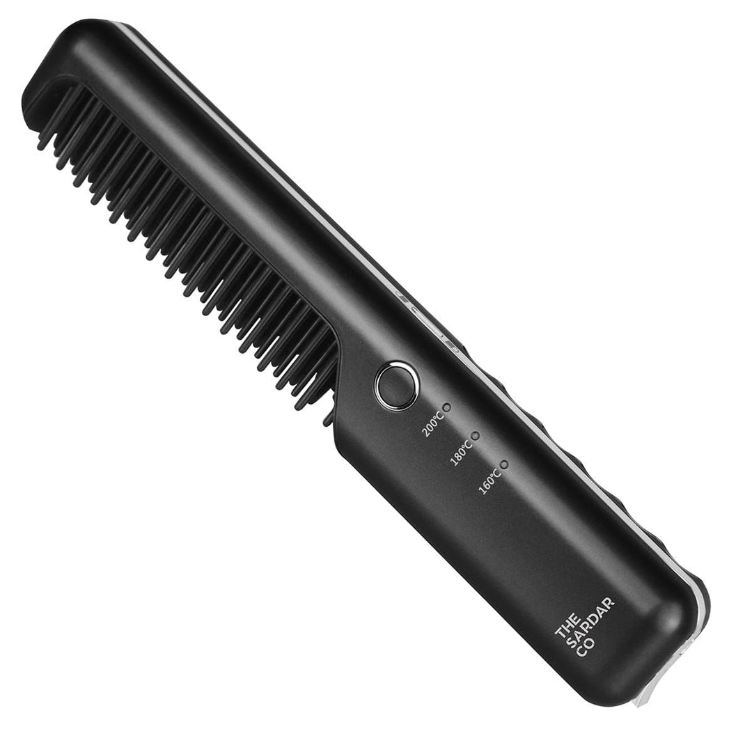 Beard Straightener, Heated & Cordless | The Sardar Co