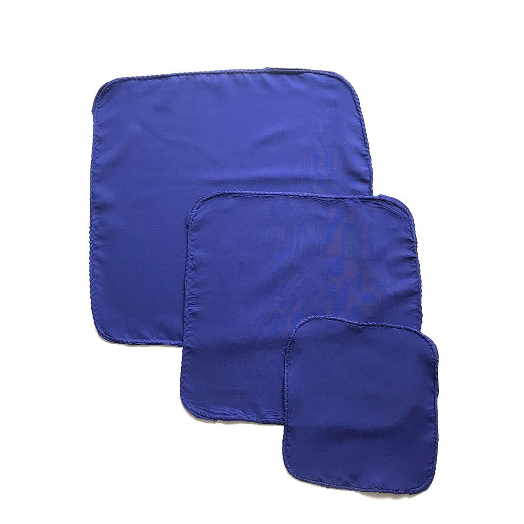 Blue Rumaal - Set of Three – The Sardar Co